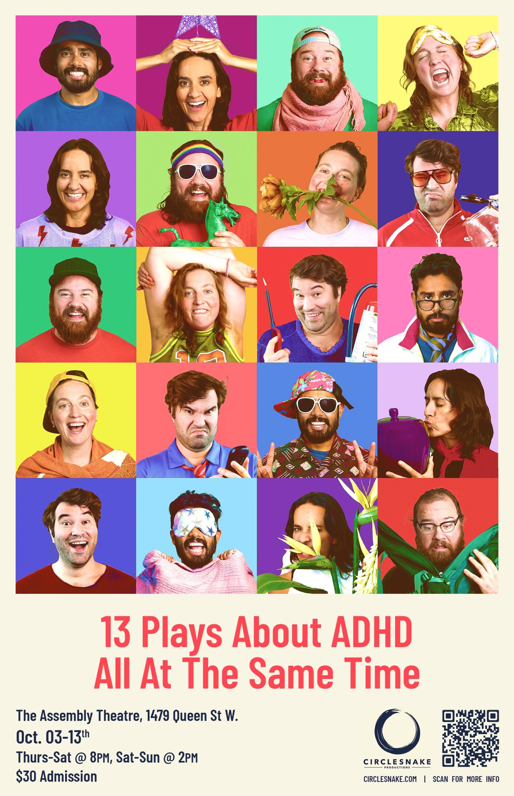 13 Plays About ADHD All At The Same Time | The Toronto Theatre Database