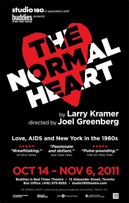 The Normal Heart | The Toronto Theatre Database